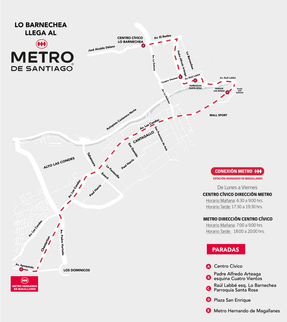 Bus Eléctrico Lo Barnechea - Lo Barnechea